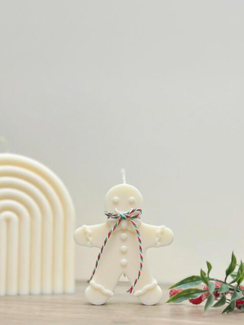 Truly Gingerbread Man Candle by John Lewis & Partners | ufurnish.com