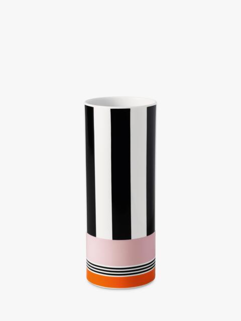 Villeroy & Boch Memphis Home Striped Porcelain Vase, H23cm, Multi by ...