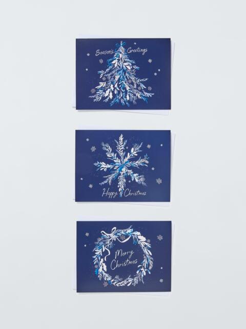 John Lewis Wreath and Tree Bumper Charity Christmas Cards, Pack of 20 ...