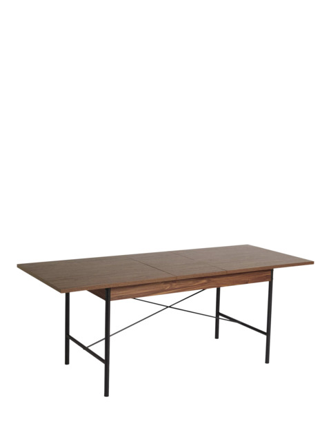 MADE Blaze 6-8 Seater Extending Dining Table, Walnut by John Lewis ...