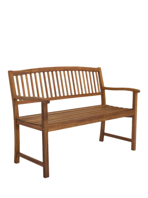 Suntime 2-Seater Garden Bench, FSC-Certified (Acacia Wood), Natural by ...