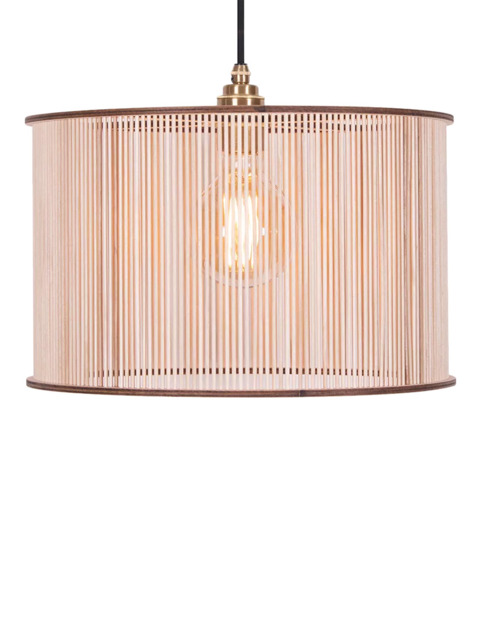 Tom Raffield Artus Birch Wood Pendant Ceiling Light by John Lewis ...