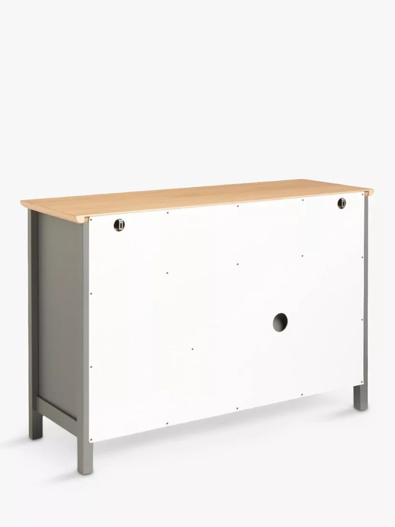John Lewis ANYDAY Wilton Wide Sideboard Grey by John Lewis Partners ufurnish