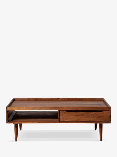 Swoon Southwark Coffee Table, Dark Brown by John Lewis & Partners ...