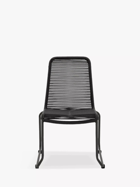 Gallery Direct Corletto Garden Dining Chair, Set of 2, Black by John ...