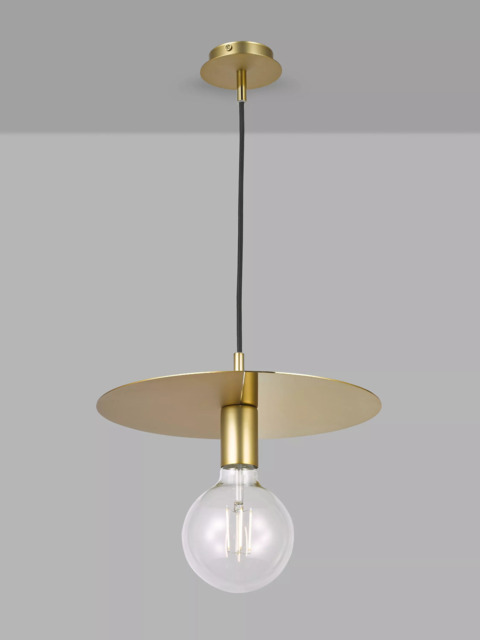 Swoon Collins Top Hat Pendant Ceiling Light, Gold by John Lewis ...