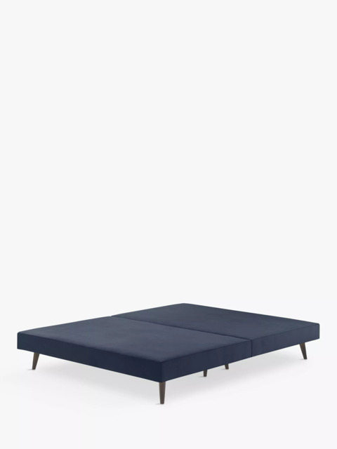 John Lewis Padded Slim Upholstered Divan Base, King Size, Dark Nordic ...