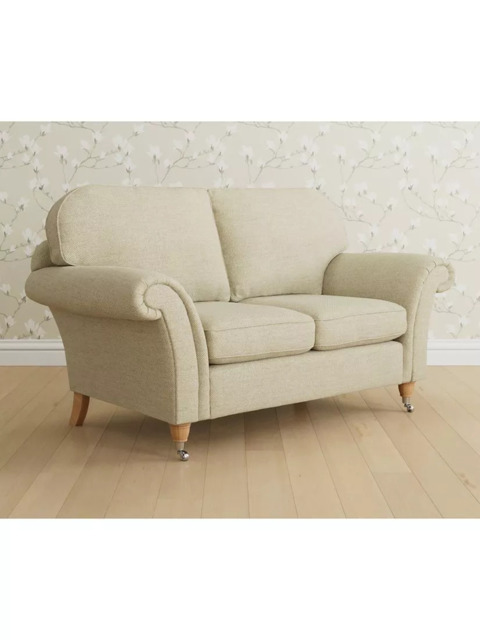 Laura Ashley Mortimer Small 2 Seater Sofa, Oak Leg by John Lewis ...