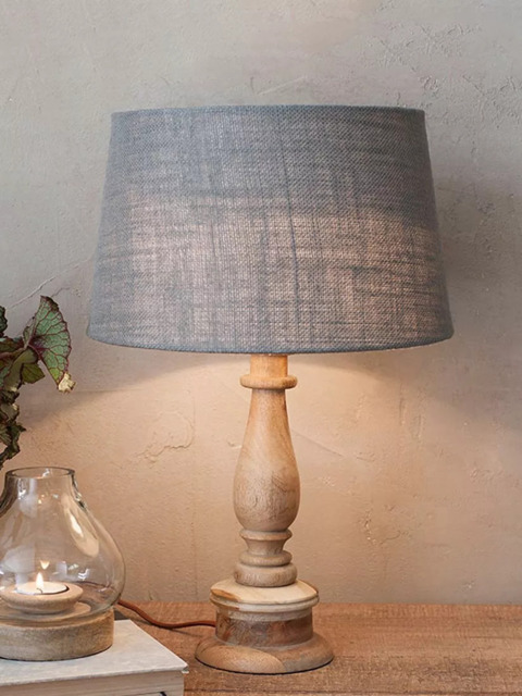 nkuku Usha Mango Wood Lamp Base, Natural by John Lewis & Partners ...