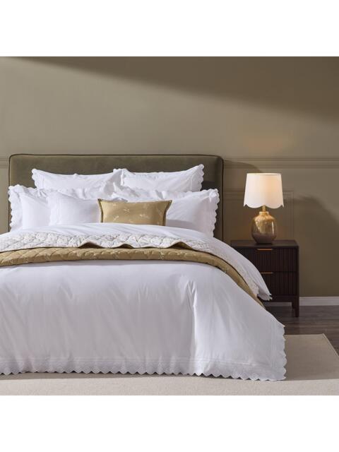 Dusk Alice Lace Border Bedding by John Lewis & Partners | ufurnish.com