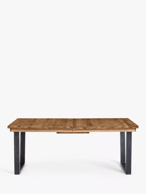 John Lewis Calia 8-10 Seater Extending Dining Table, Solid Oak by John ...