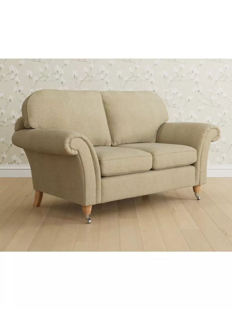 Laura Ashley Mortimer Small 2 Seater Sofa, Oak Leg by John Lewis ...