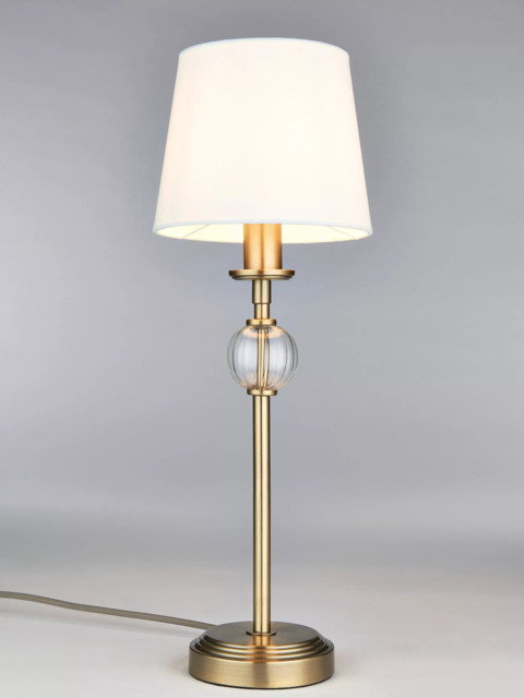 John Lewis Haverstock Table Lamp, Antique Brass by John Lewis ...
