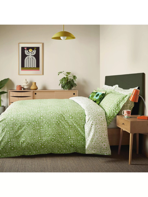 Orla Kiely Multi Criss Cross Stem Duvet Cover Set by John Lewis ...