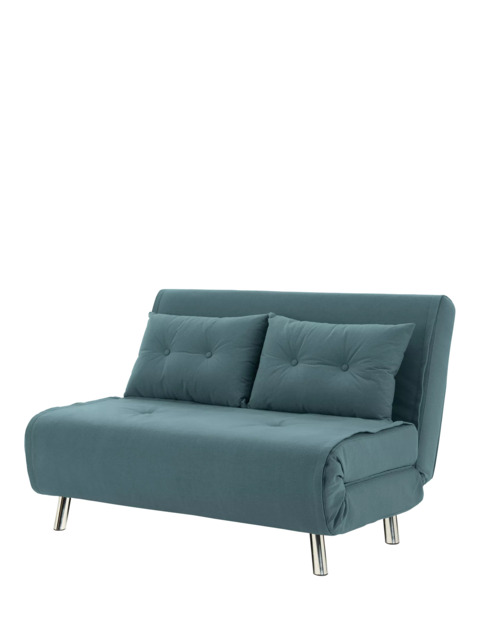 MADE Haru 2.5 Seater Sofa Bed, Sherbert Blue by John Lewis & Partners ...