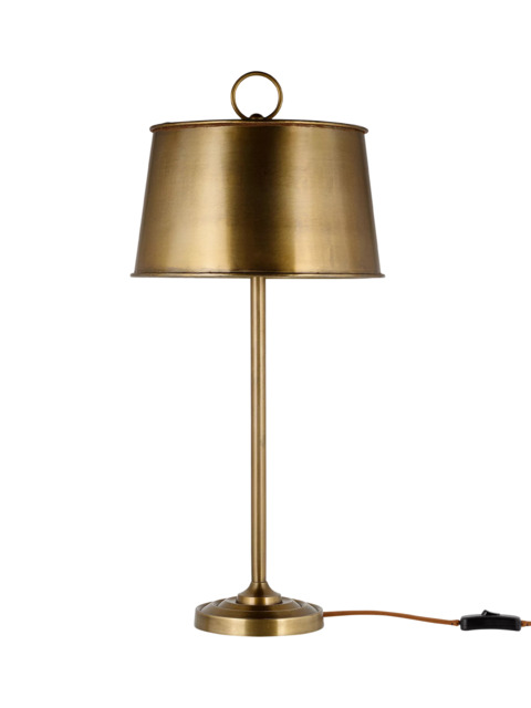 nkuku Siwan Table Lamp, Antique Brass by John Lewis & Partners ...