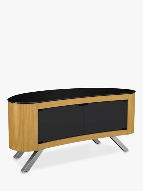 "AVF Affinity Premium 1150 Bay Curved TV Stand For TVs Up To 55""" by ...