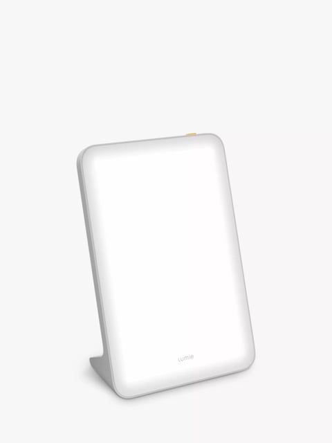 Lumie Mini Compact Bright Light Therapy Lamp, White by John Lewis ...
