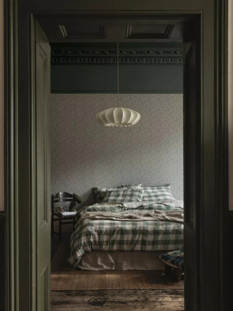 Piglet in Bed Emsworth Check Linen Blend Bedding by John Lewis ...