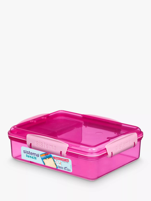 Sistema Snack Duo Box, 975ml, Assorted by John Lewis & Partners ...