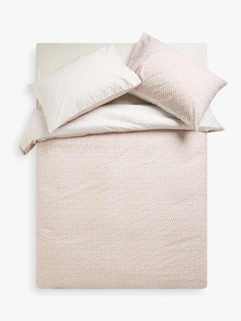John Lewis ANYDAY Pyramid Reversible Duvet Cover Set by John Lewis ...