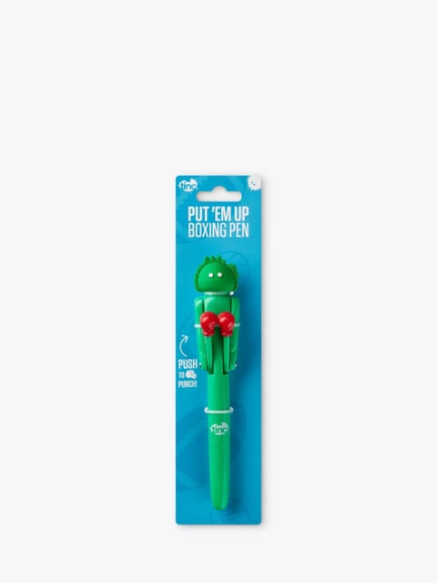 Tinc Hugga Boxing Ballpoint Pen, Green by John Lewis & Partners ...