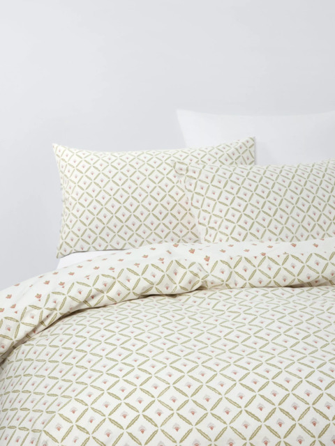 John Lewis Ayla Trellis Duvet Cover Set by John Lewis & Partners ...