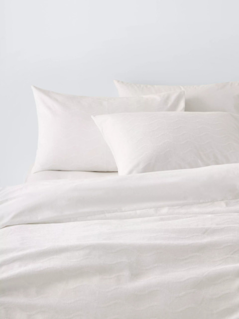 John Lewis Wavy Tufted Duvet Cover Set by John Lewis & Partners ...