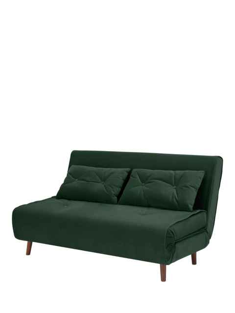 MADE Haru 2.5 Seater Sofa Bed, Moss Green by John Lewis & Partners ...