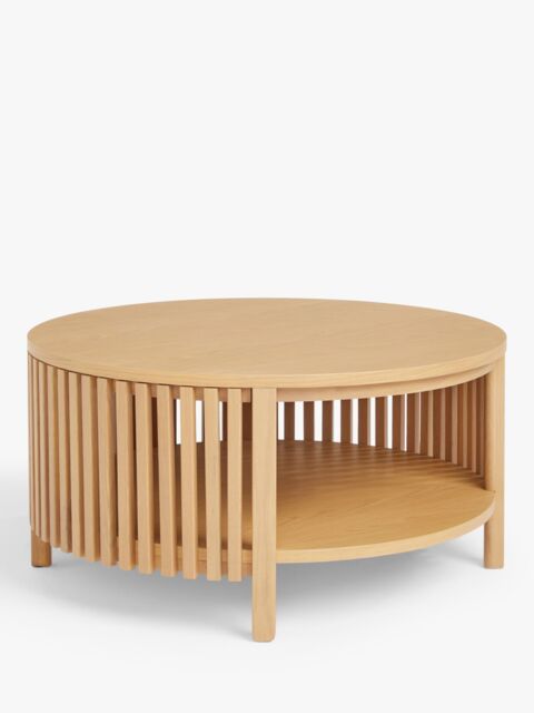 John Lewis Slatted Coffee Table, Natural by John Lewis & Partners ...