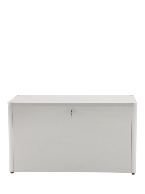 Pacific Rhode Island Small Cushion Box, Latte by John Lewis & Partners ...