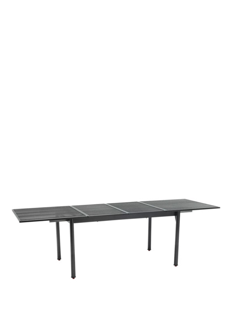 John Lewis Henley by KETTLER 8-Seater Extending Rectangular Garden Dining Table, 150cm, Iron ...