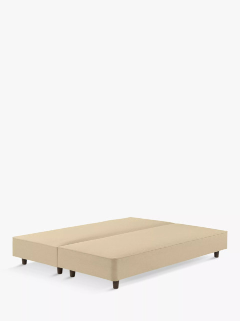 John Lewis Pocket Sprung Shallow Divan Base, Small Double, Putty by ...