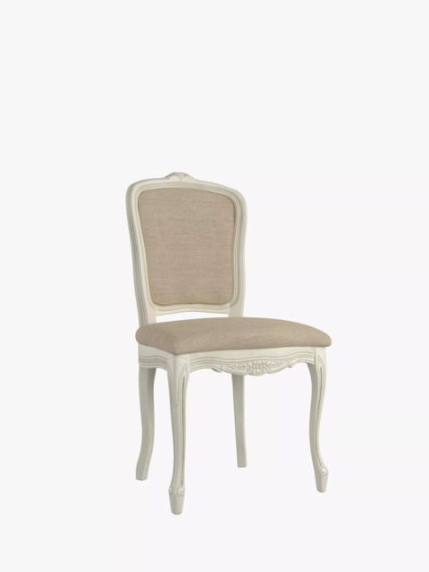 Laura Ashley Provencale Dining Chairs, Set of 2, Ivory by John Lewis ...