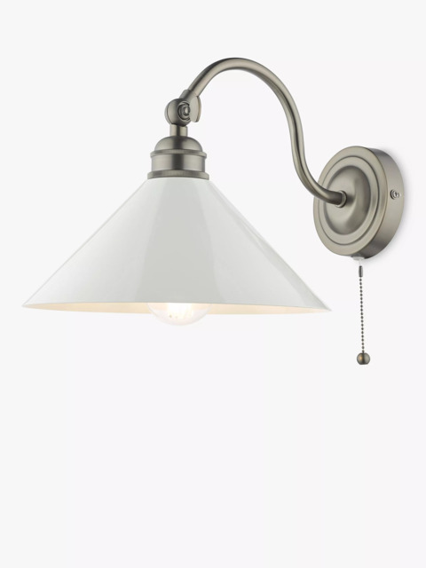 English Heritage Audley End Single Wall Light, Cream by John Lewis ...