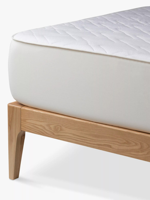 Velfont Temperature Regulating Mattress Protector, Igloo by John Lewis ...
