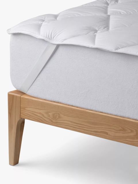 Velfont Temperature Regulating Mattress Topper, Siberia by John Lewis ...