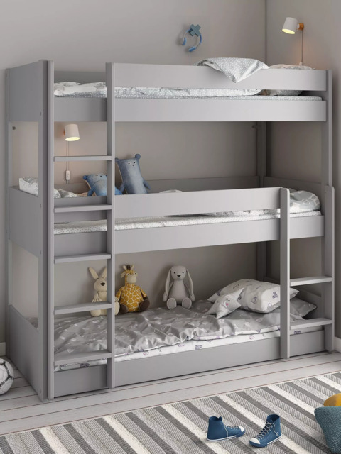 Noomi Triple Stack Bunk Bed by John Lewis & Partners | ufurnish.com