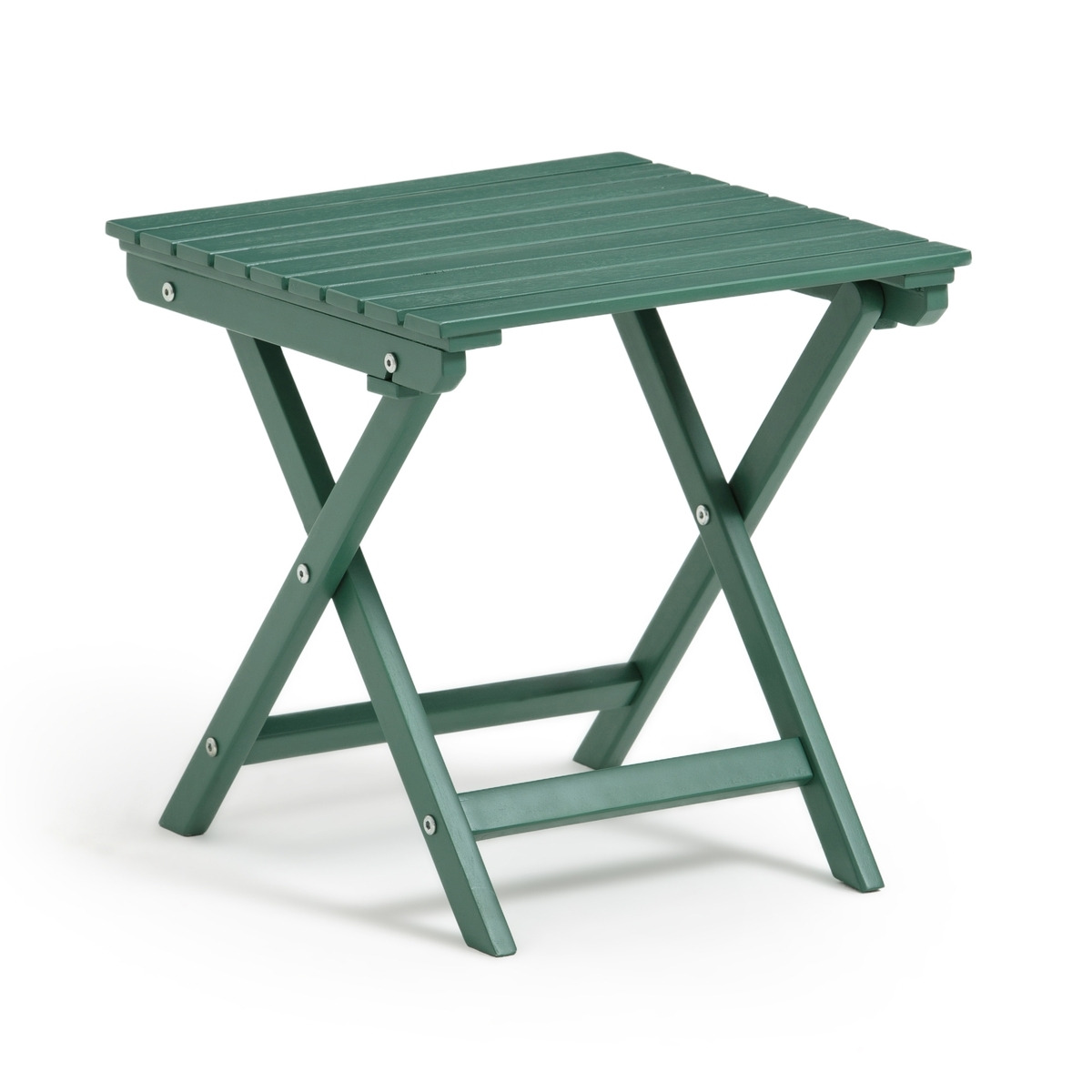 Zeda Acacia Folding Low Table by La Redoute | ufurnish.com