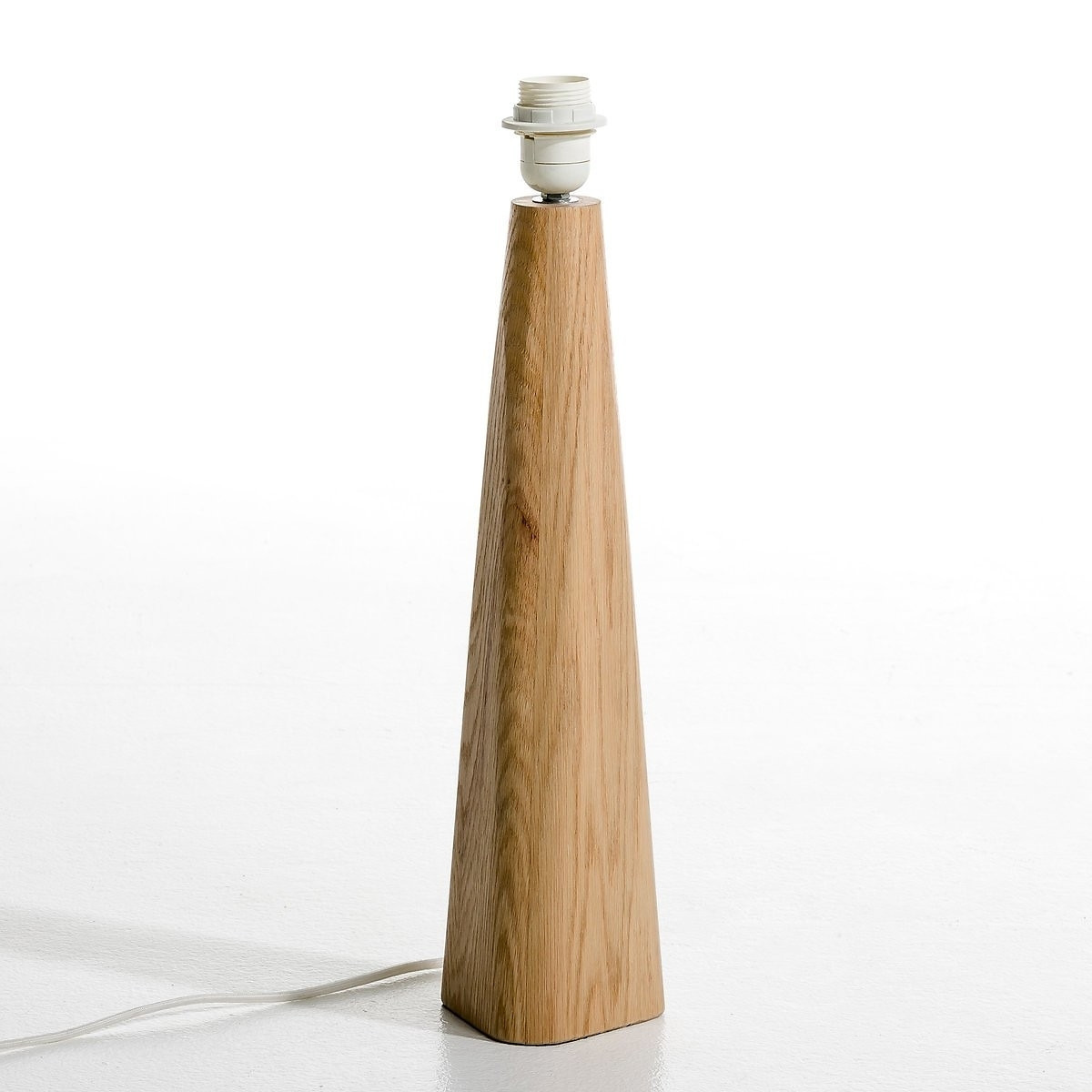 Nestwood Solid Oak Lamp Base by La Redoute | ufurnish.com
