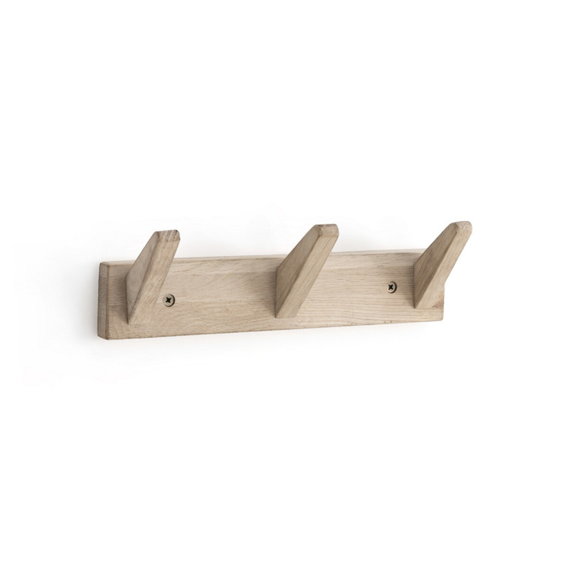 Wall-Mounted 3-Hook Coat Rack by La Redoute | ufurnish.com