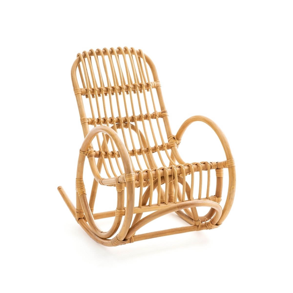 Malu Children's Rattan Rocking Chair by La Redoute | ufurnish.com