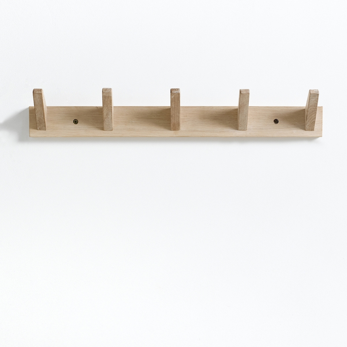 Compo Oak 5-Hook Rack by La Redoute | ufurnish.com