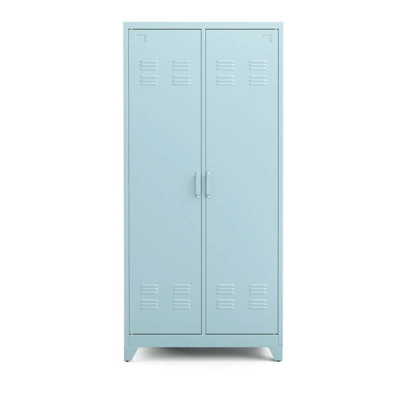 Hiba Metal Wardrobe with 2 Doors by La Redoute | ufurnish.com