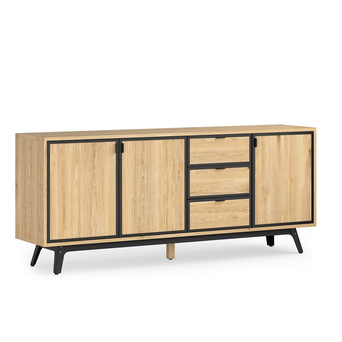 Daffo Metal and Wood Sideboard by La Redoute | ufurnish.com