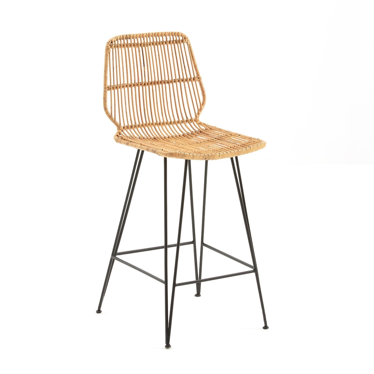 Malu Mid-Height Kubu Bar Chair by La Redoute | ufurnish.com