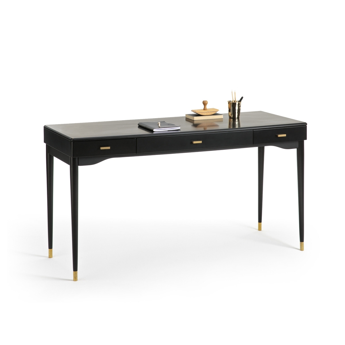 Novani Desk with 3 Drawers by La Redoute | ufurnish.com