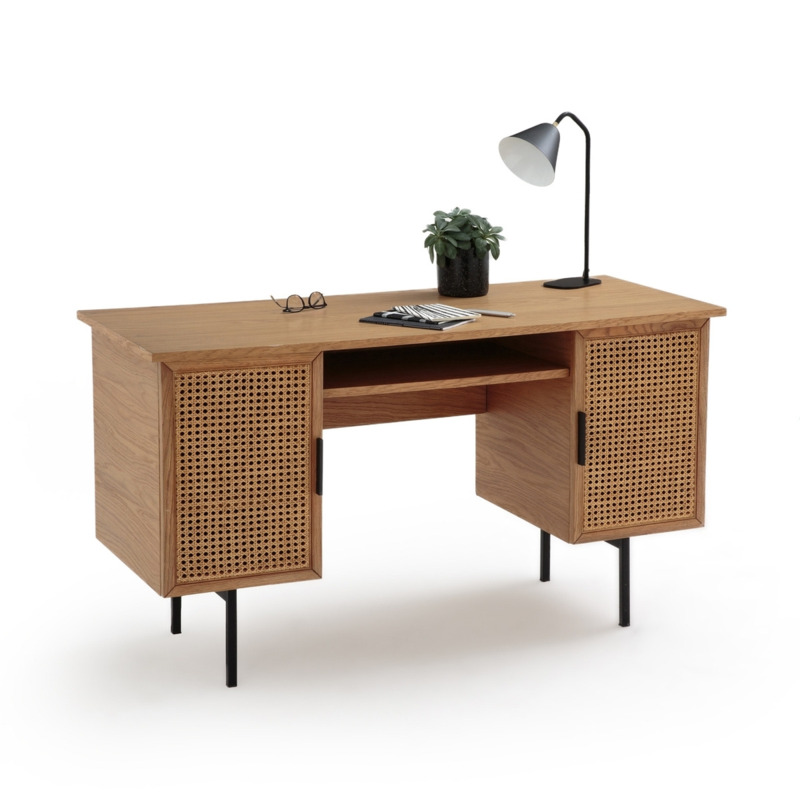 WASKA Double Cabinet Desk by La Redoute | ufurnish.com