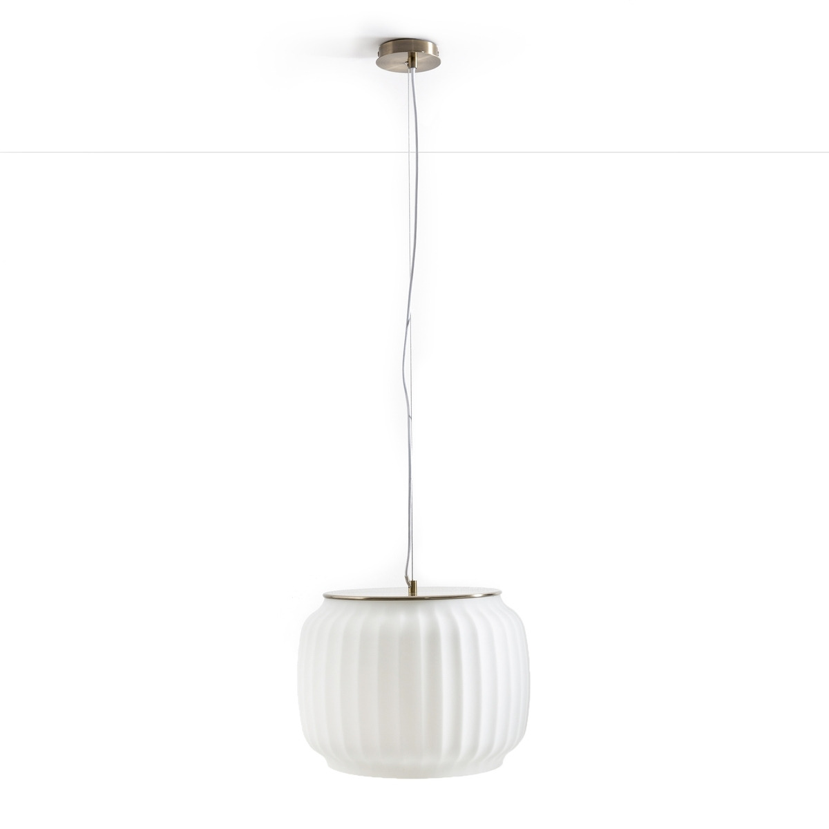 Canelé Large Opaline Ceiling Light by La Redoute | ufurnish.com