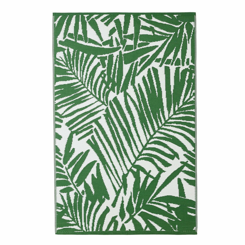 Catalpa Indoor/Outdoor Palm Leaf Rug by La Redoute | ufurnish.com